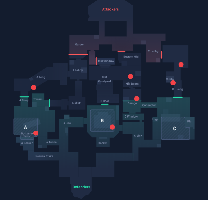 【VALORANT】全マップ画像と情報まとめ（作戦立てにオススメ） | Gamer Settings